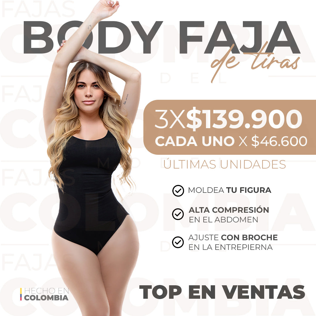 Body Faja Control de Abdomen – Fajas Colombia Model