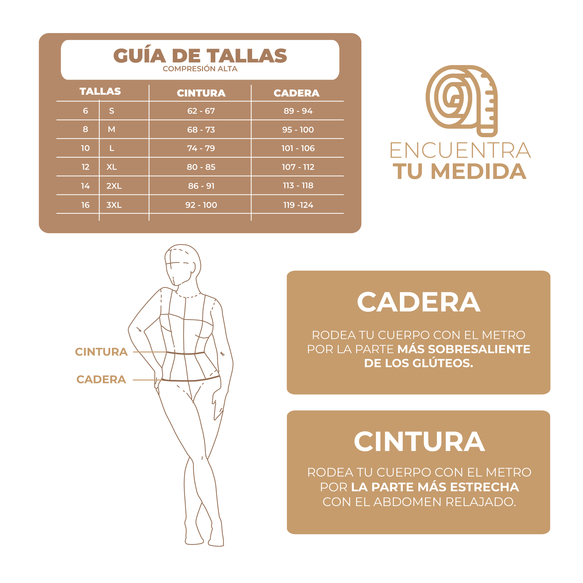 Faja 7 Varillas Control Total – Fajas Colombia Model